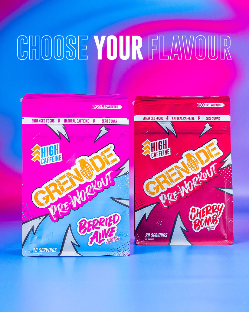 Berried Alive Pre Workout 330g (20 Servings) – Grenade UK