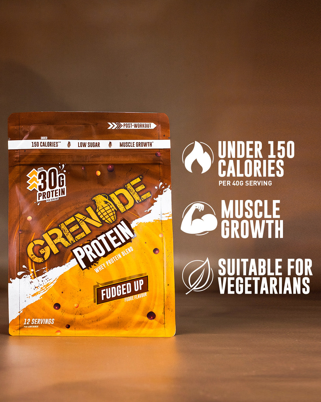 Fudged Up Protein Powder - 480g (12 Servings) – Grenade UK