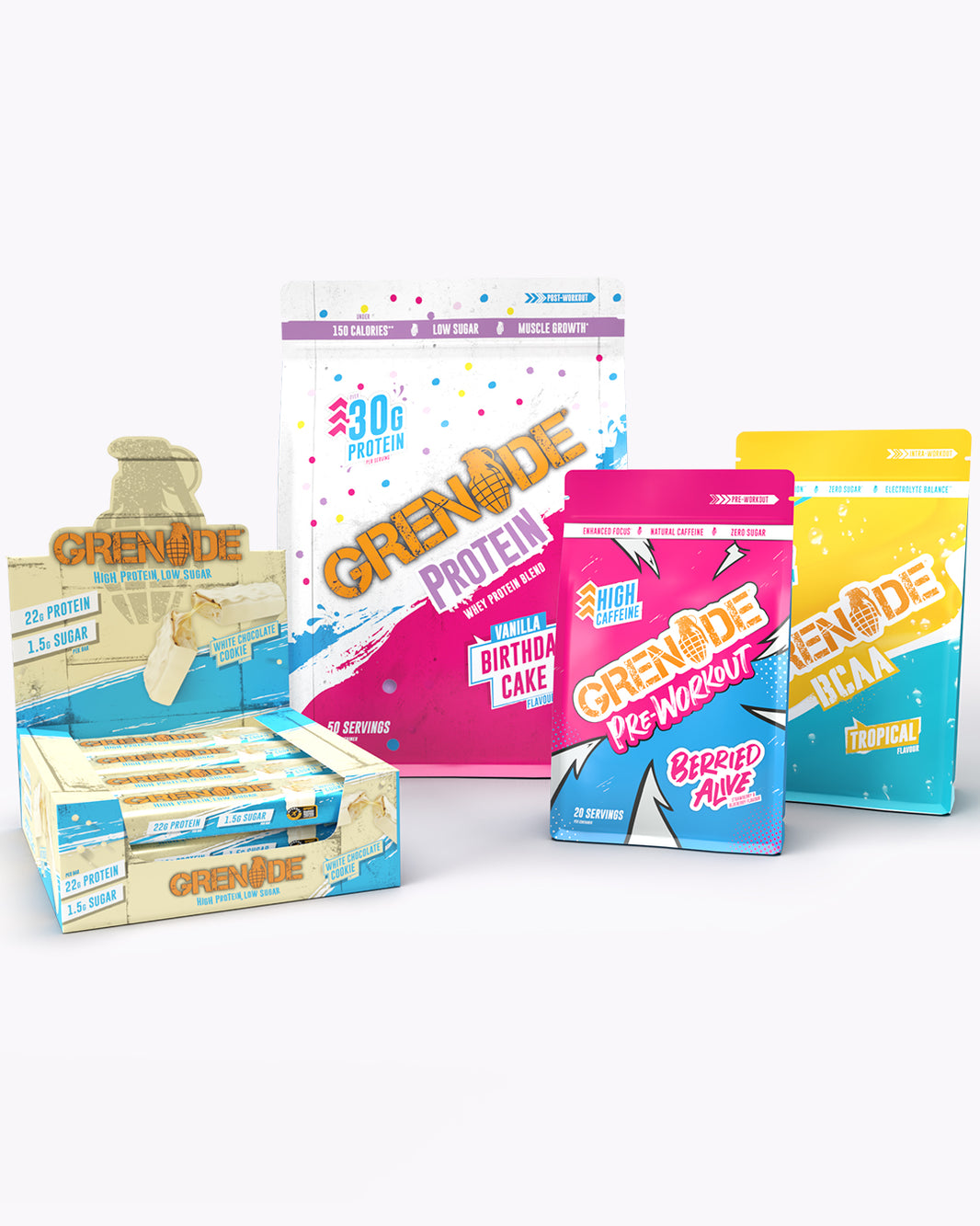 High Protein Bars & Performance Nutrition – Grenade UK