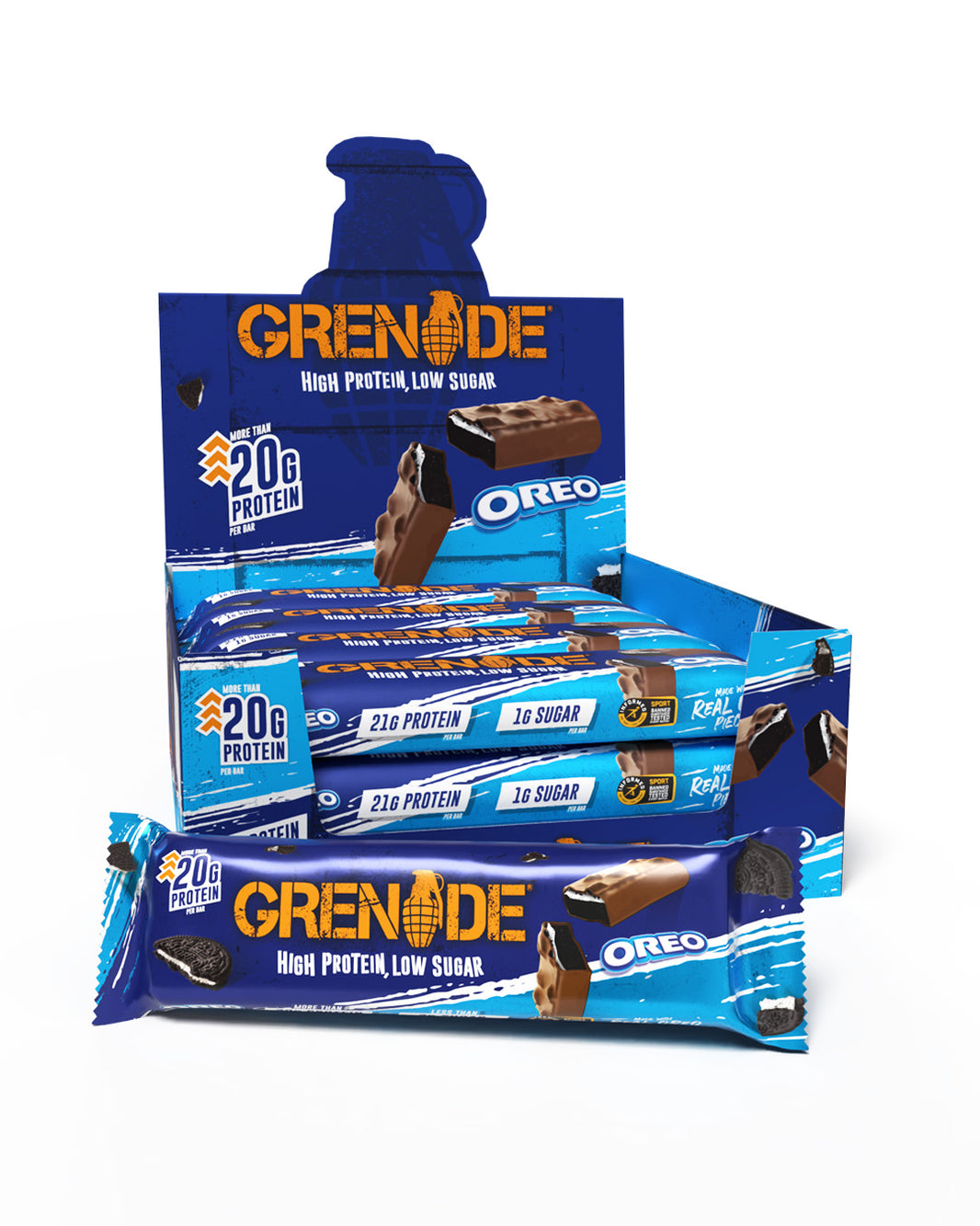 OREO White Protein Bar – Grenade UK